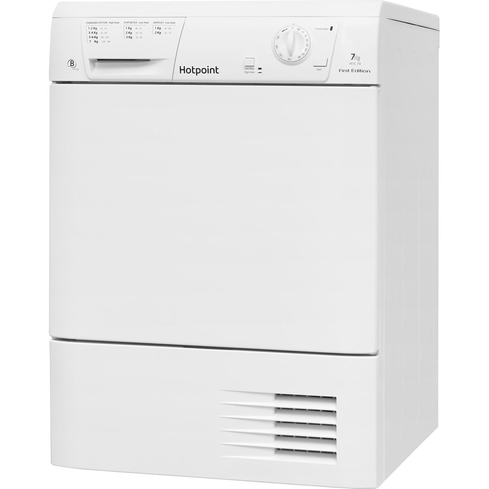 Freestanding tumble dryer Hotpoint FETC 70B P (UK) - Hotpoint