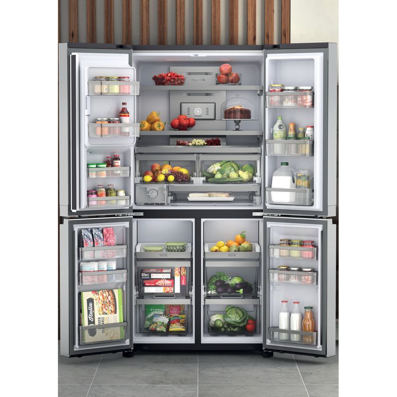 Side by Side Fridge Freezer Hotpoint HQ9I MO1L UK - Hotpoint
