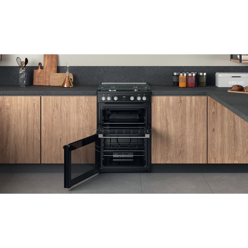 Double Cooker Hotpoint HDM67G0C2CB/UK - Hotpoint