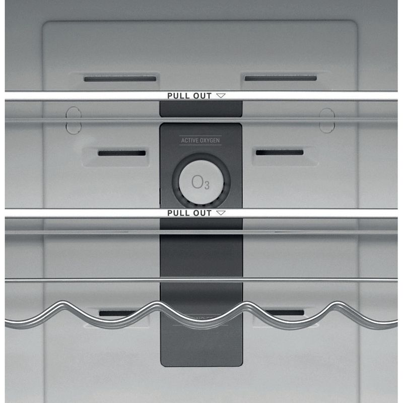Freestanding fridge freezer Hotpoint H7T 911T MX H 1