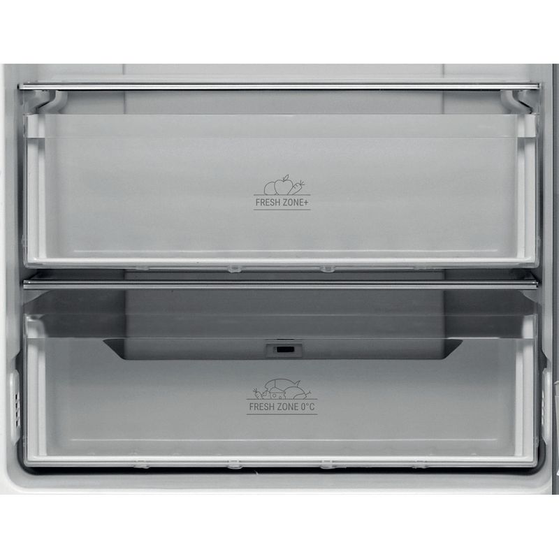 Freestanding fridge freezer Hotpoint H3T 811I W 1