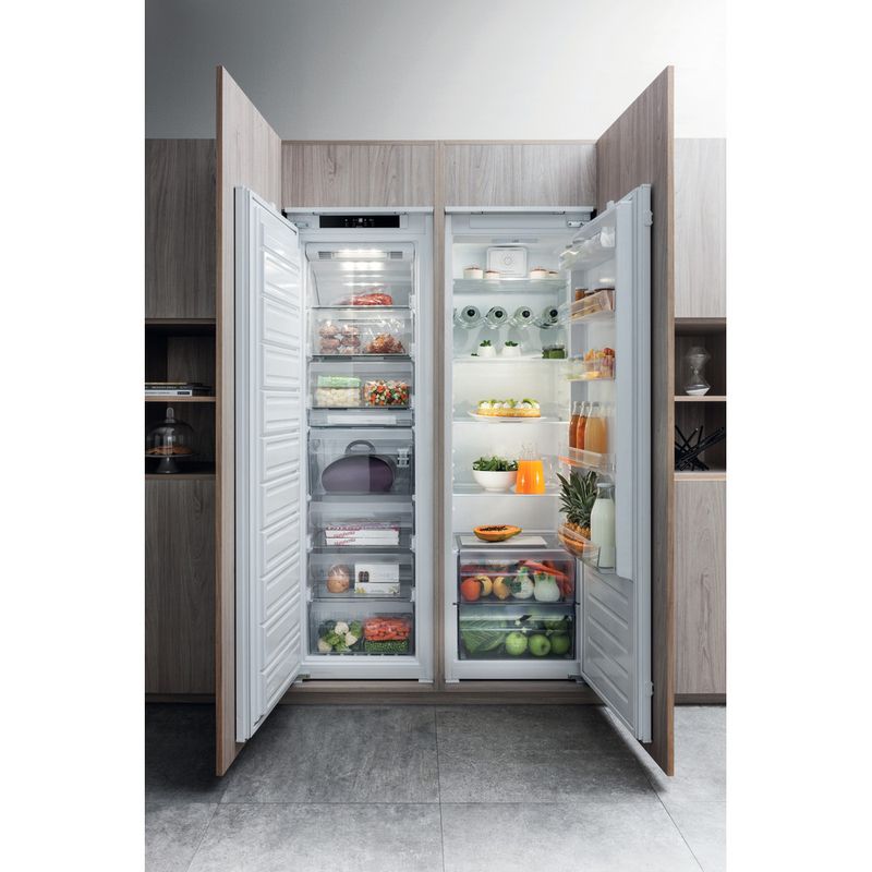 Tall integrated freezer store