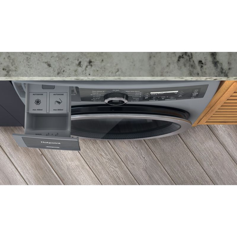 Freestanding Washing Machine Hotpoint H8 W946SB UK - Hotpoint