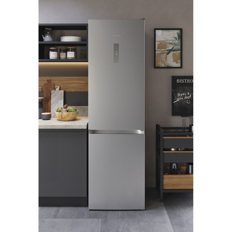 Freestanding fridge freezer Hotpoint H9X 94T SX