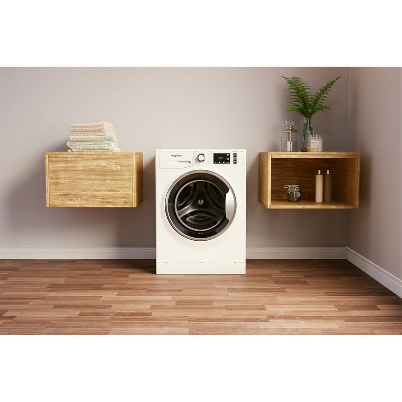 Freestanding Washing Machine Hotpoint NM11 1046 WC A UK N