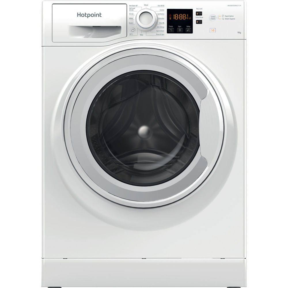 Freestanding Washing Machine Hotpoint NSWF 945C W UK N - Hotpoint