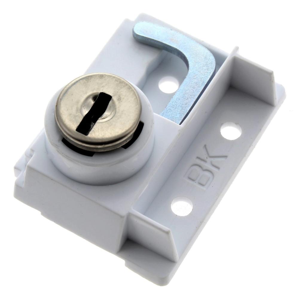 Door Lock Assy White/gw J00439975 - Hotpoint - Hotpoint