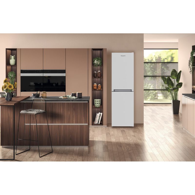 Freestanding fridge freezer Hotpoint HBNF 55182 W UK - Hotpoint