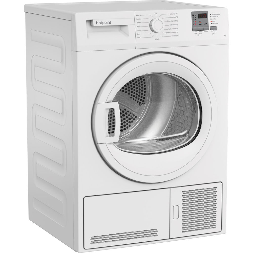 Freestanding tumble dryer Hotpoint C HD C82 WWGD UK - Hotpoint