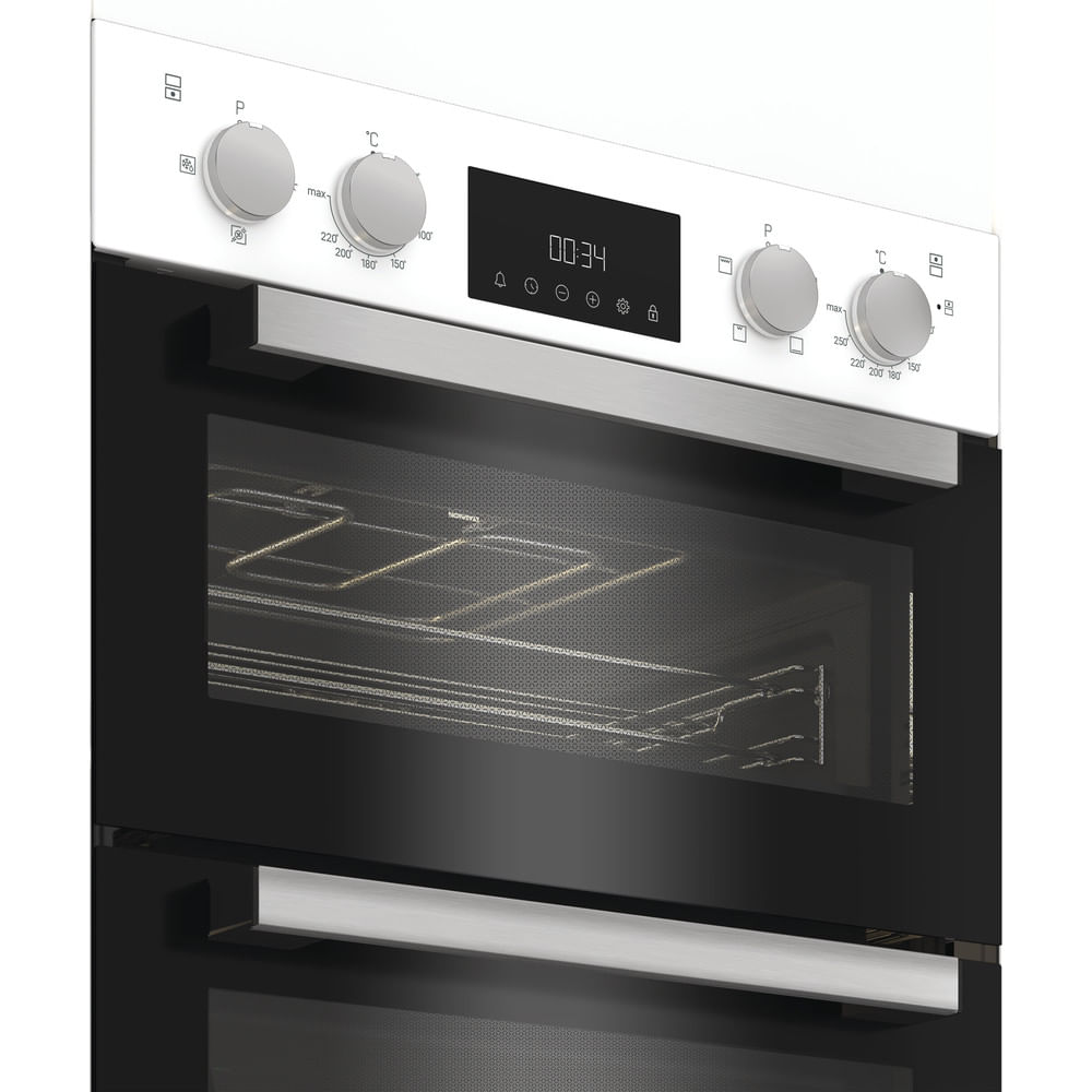 Built in double oven Hotpoint DIH 10D W - Hotpoint